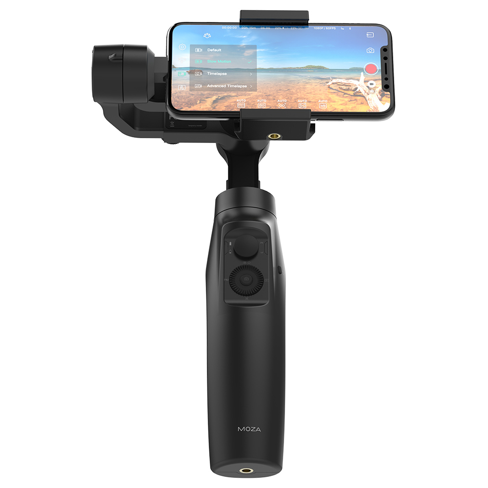 MOZA MINI-MI 3-Axis Brushless Handheld Gimbal Stabilizer Black