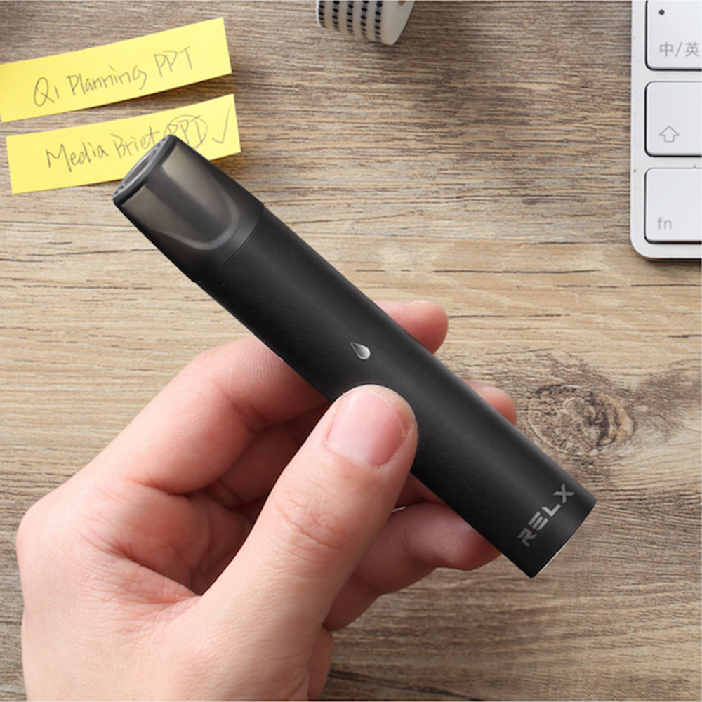 RELX E-Cigarette Kit Replaceable Cartomizer Classic Black