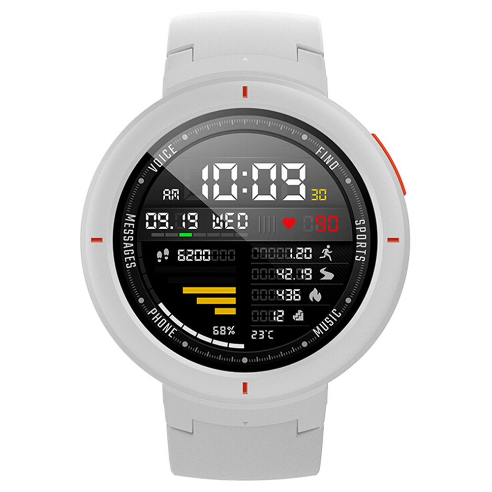 Huami AMAZFIT Verge 3 Smart Watch 1.3 Inch AMOLED Screen White