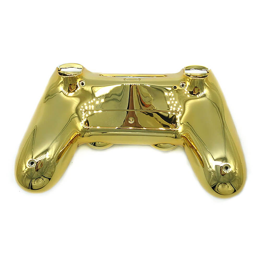 Plating Hosing Case Shell Cover for PS4 Game Controller Gold