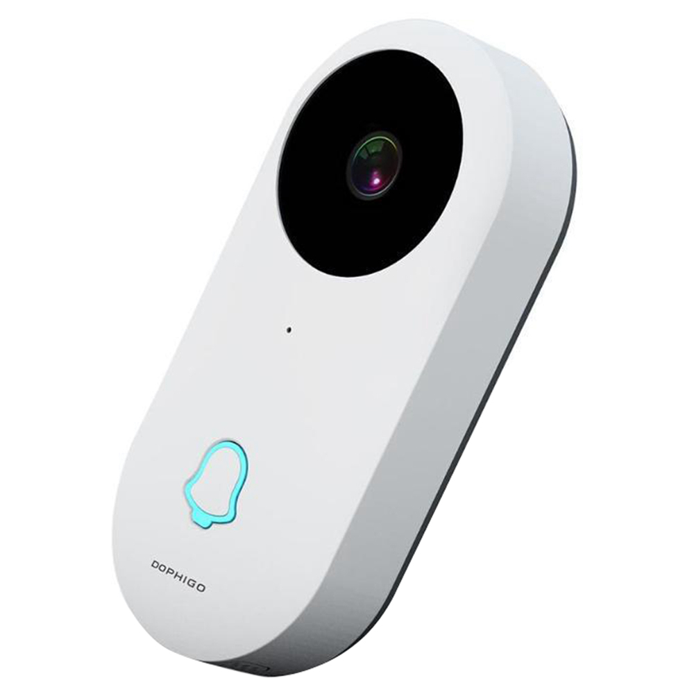 Dophigo DPH-DI-200 Smart Wifi Video Doorbell White US Plug