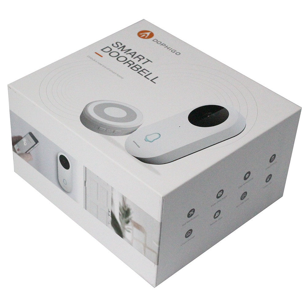 Dophigo DPH-DI-200 Smart Wifi Video Doorbell White US Plug
