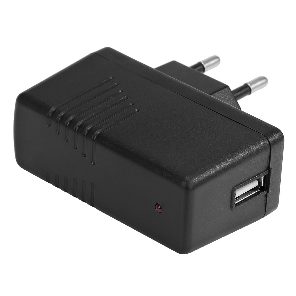 USB2.0 5V/2A EU Plug Charger Black