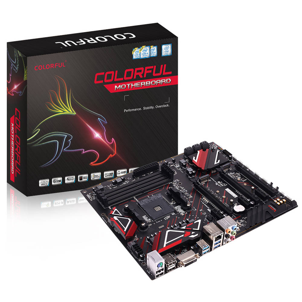 Colorful Battle Flag C.X370 X5 V14 Motherboard