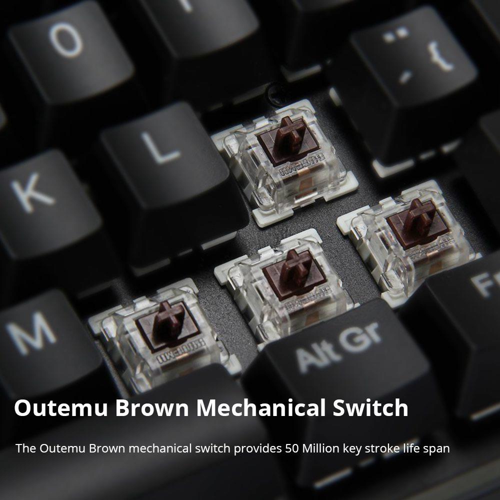 ACGAM AG-109R RGB Mechanical Wired Keyboard
