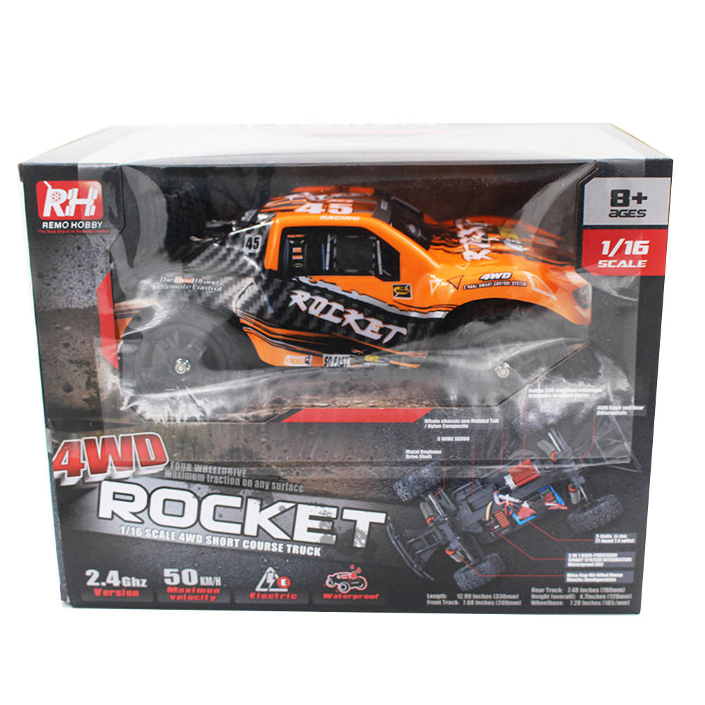 Remo Hobby 1621 2.4G 1:16 4WD RC Car RTR Orange