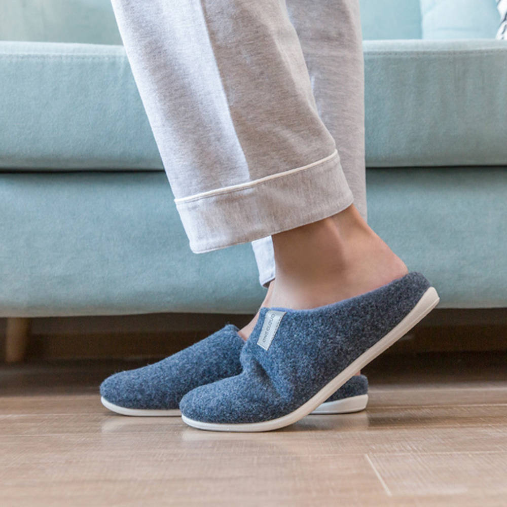 Xiaomi One Cloud Men Cotton Pullable Insole Slippers EU 41-42 Blue