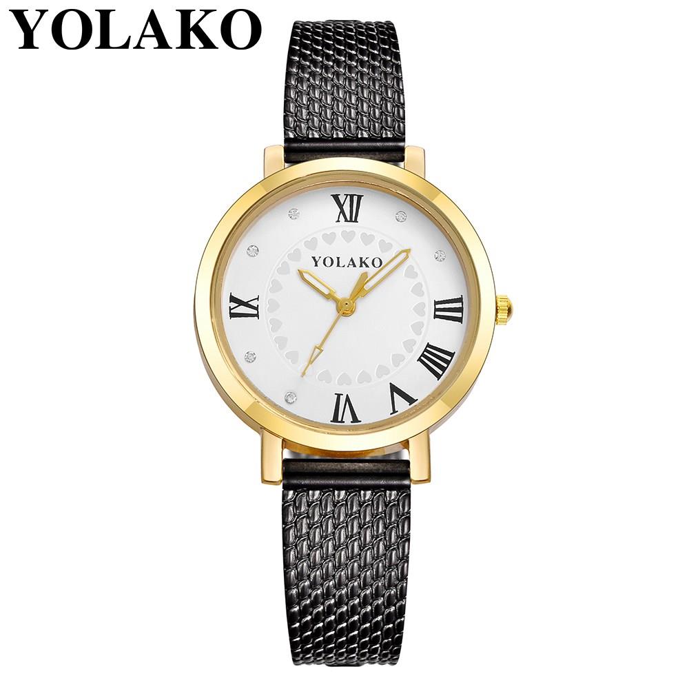 YOLAKO YK04 Women Quartz Watch Black