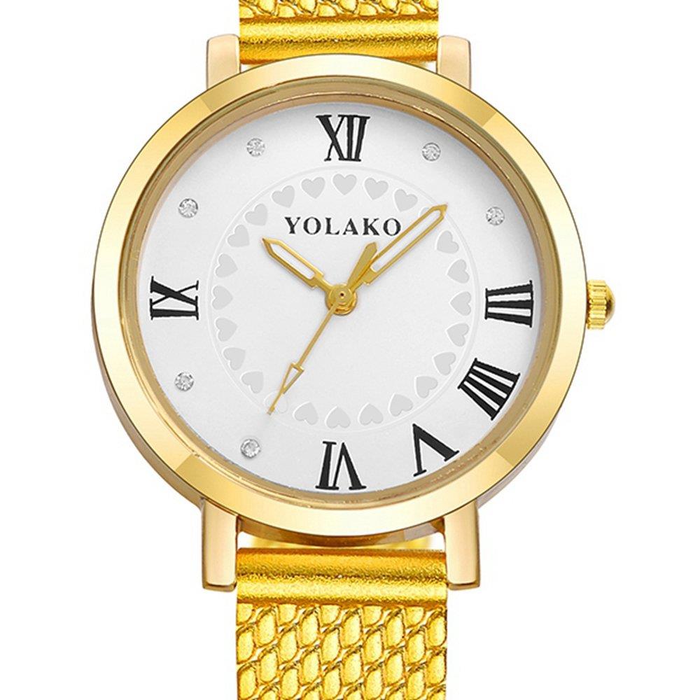 YOLAKO YK04 Women Quartz Watch Gold