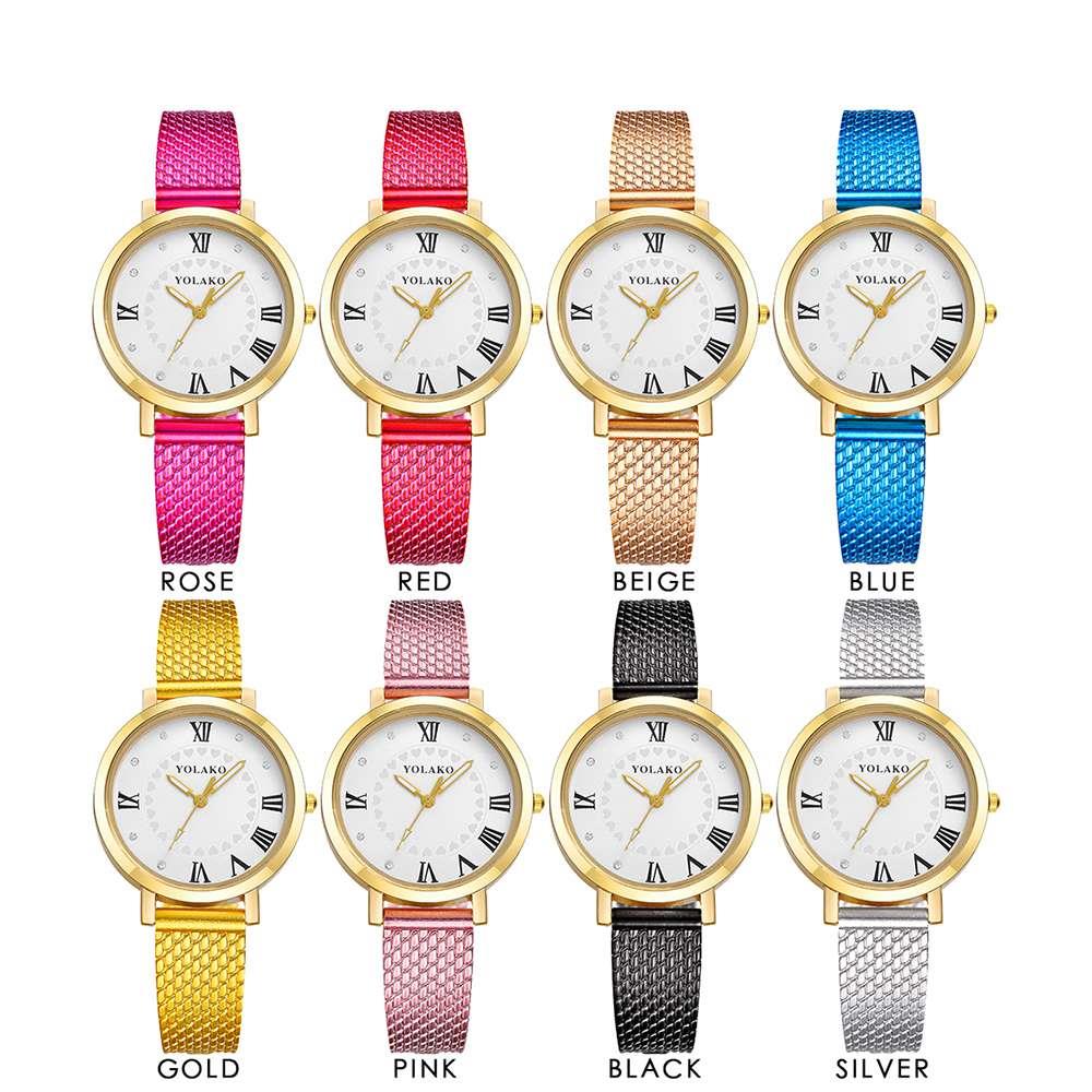 YOLAKO YK04 Women Quartz Watch Gold