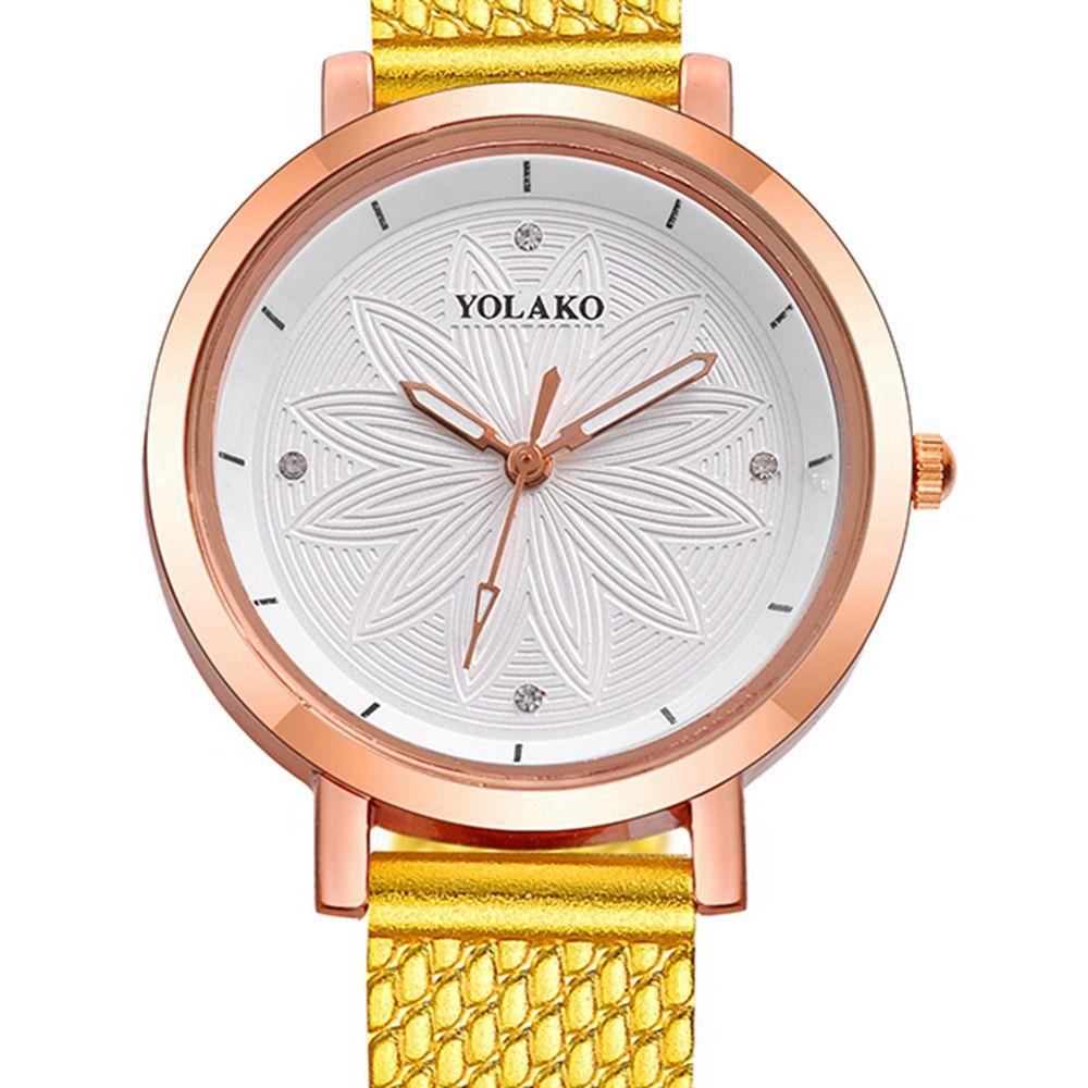 YOLAKO YK05 Women Quartz Watch Gold
