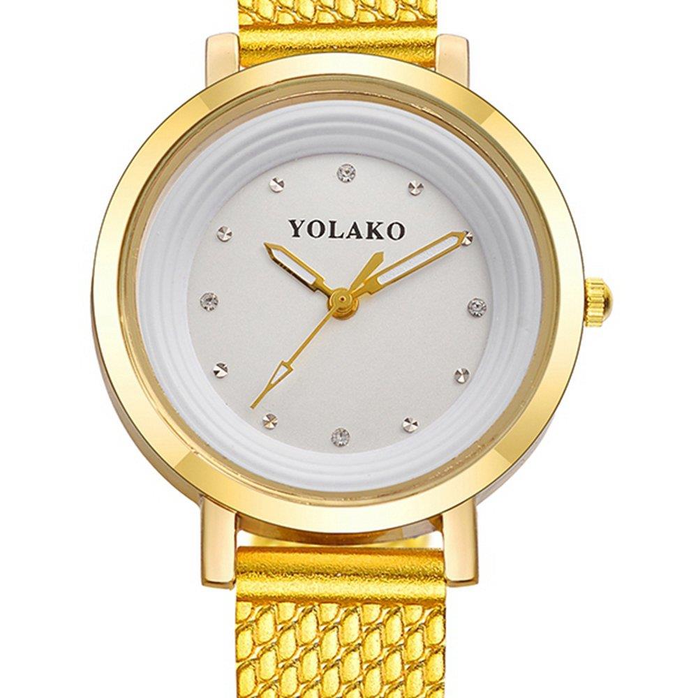 YOLAKO YK07 Women Quartz Watch Gold
