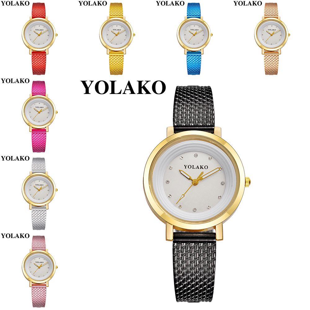 YOLAKO YK07 Women Quartz Watch Gold