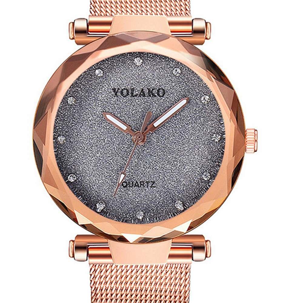 YOLAKO YK113 Women Quartz Watch Grey