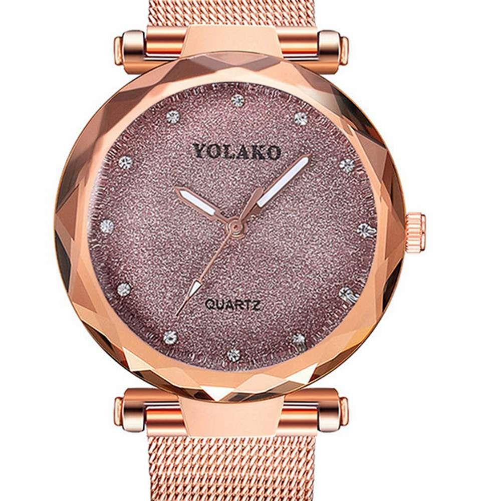 YOLAKO YK113 Women Quartz Watch Pink