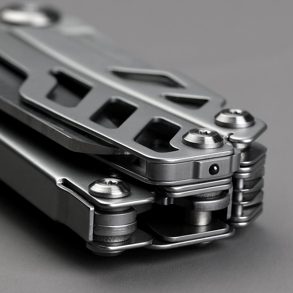 HUOHOU 15 In 1 Multitool Pocket Knife Silver