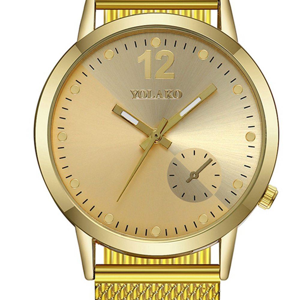 YOLAKO YK114 Casual Quartz Watch Gold