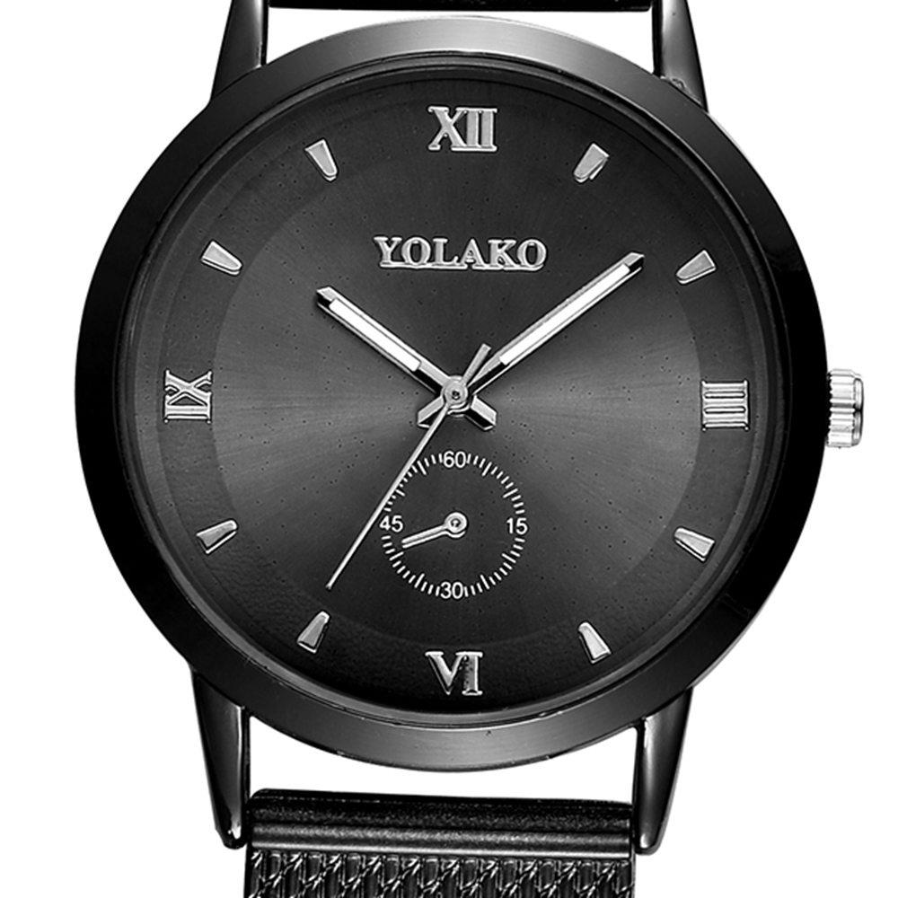 YOLAKO YK26 Women Casual Quartz Watch Black