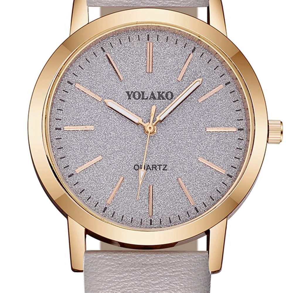 YOLAKO YK68 Women Sparkle Quartz Watch Gray