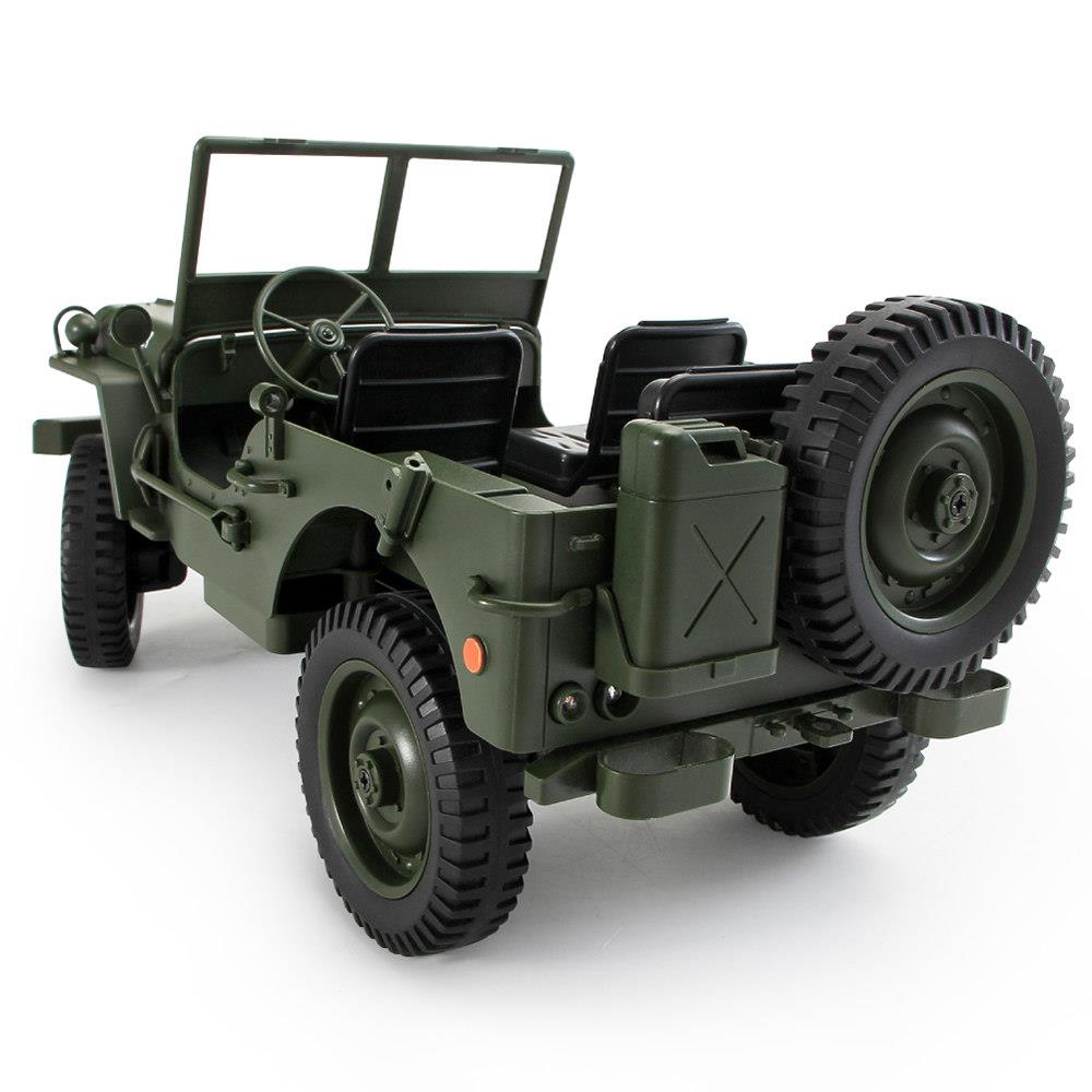 JJRC Q65 Transporter-6 2.4G 1:10 RC Car with Car Cloak RTR Army Green