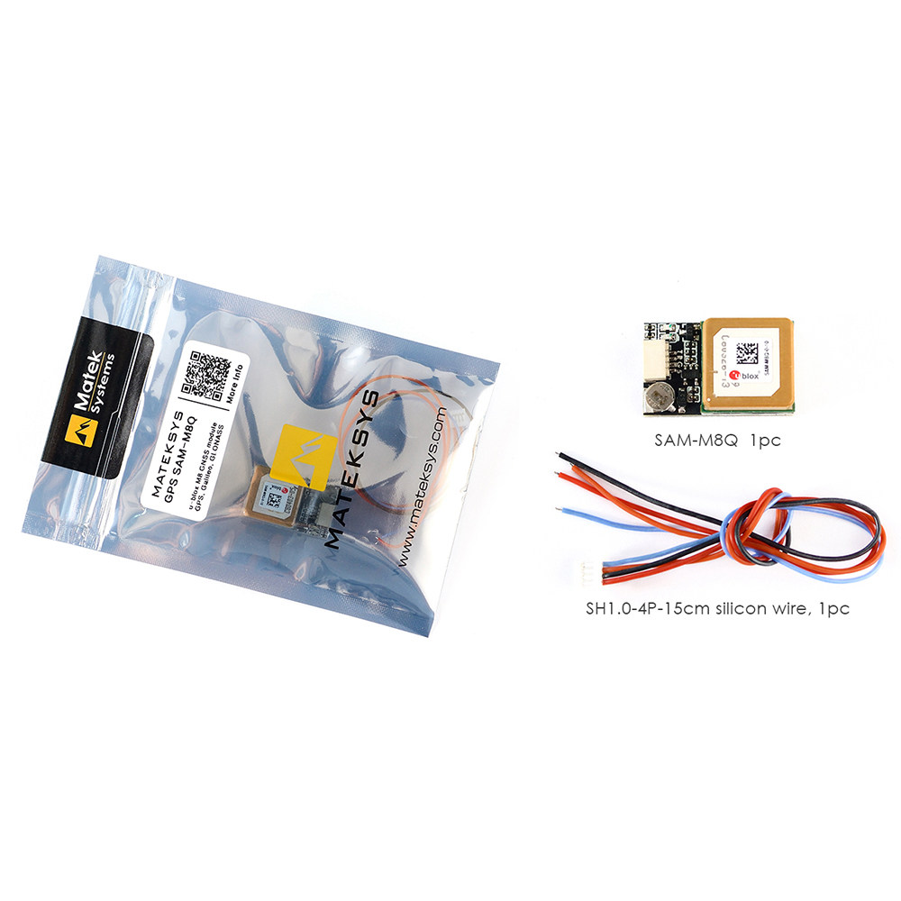 Matek Systems SAM-M8Q GPS Module Support GLONASS Galileo QZSS SBAS