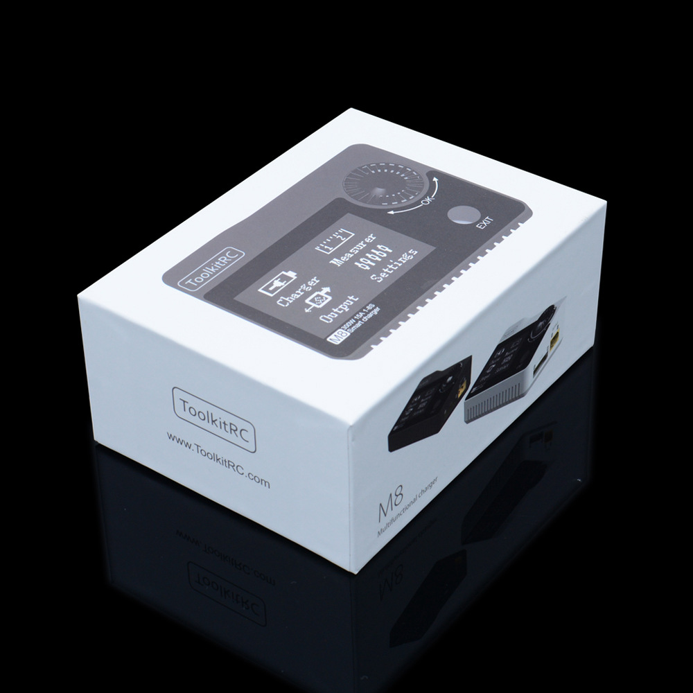 ToolkitRC M8 DC 300W 15A SmaBattery Balance Charger White