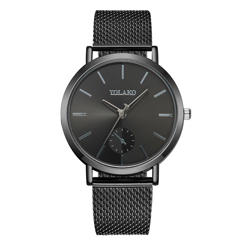 YOLAKO YK119 Casual Quartz Watch Black
