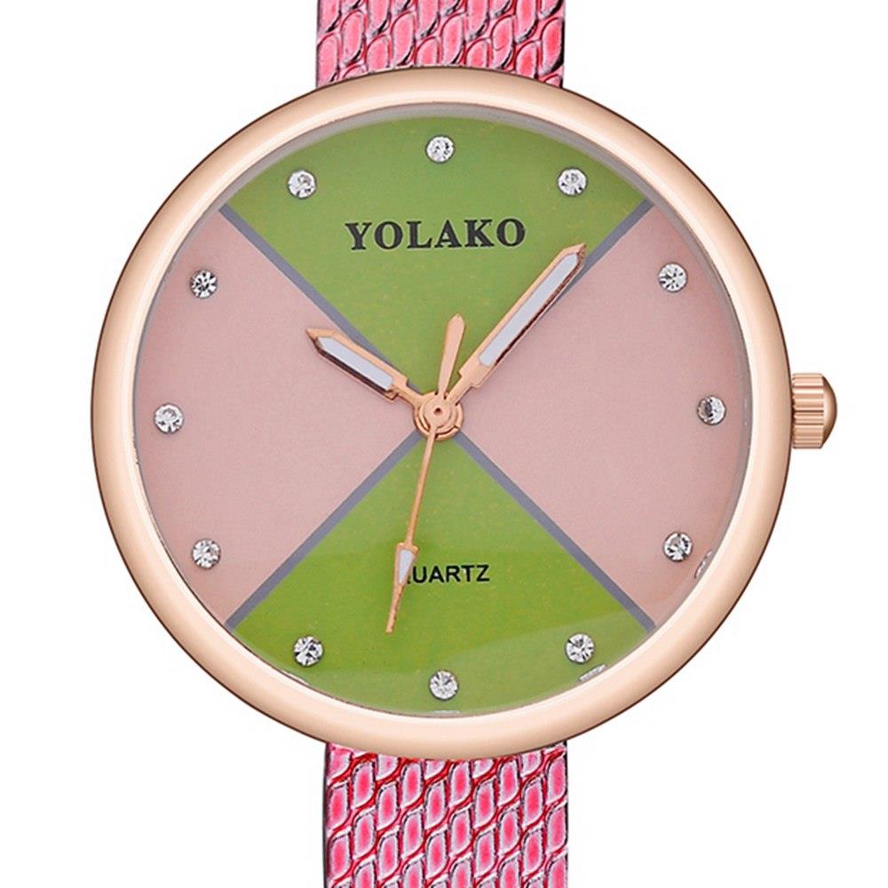 YOLAKO YK34 Women Quartz Watch Pink