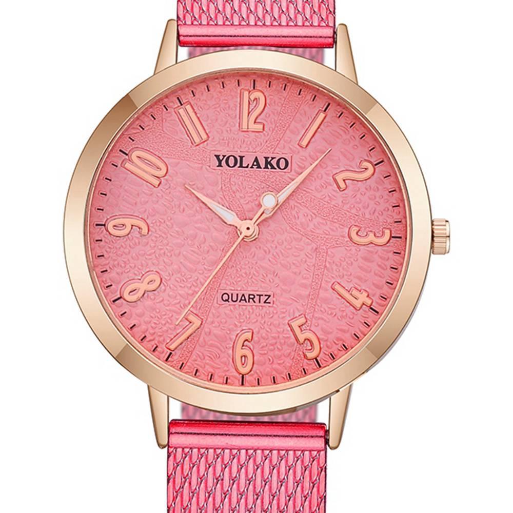 YOLAKO YK40 Women Quartz Watch Pink