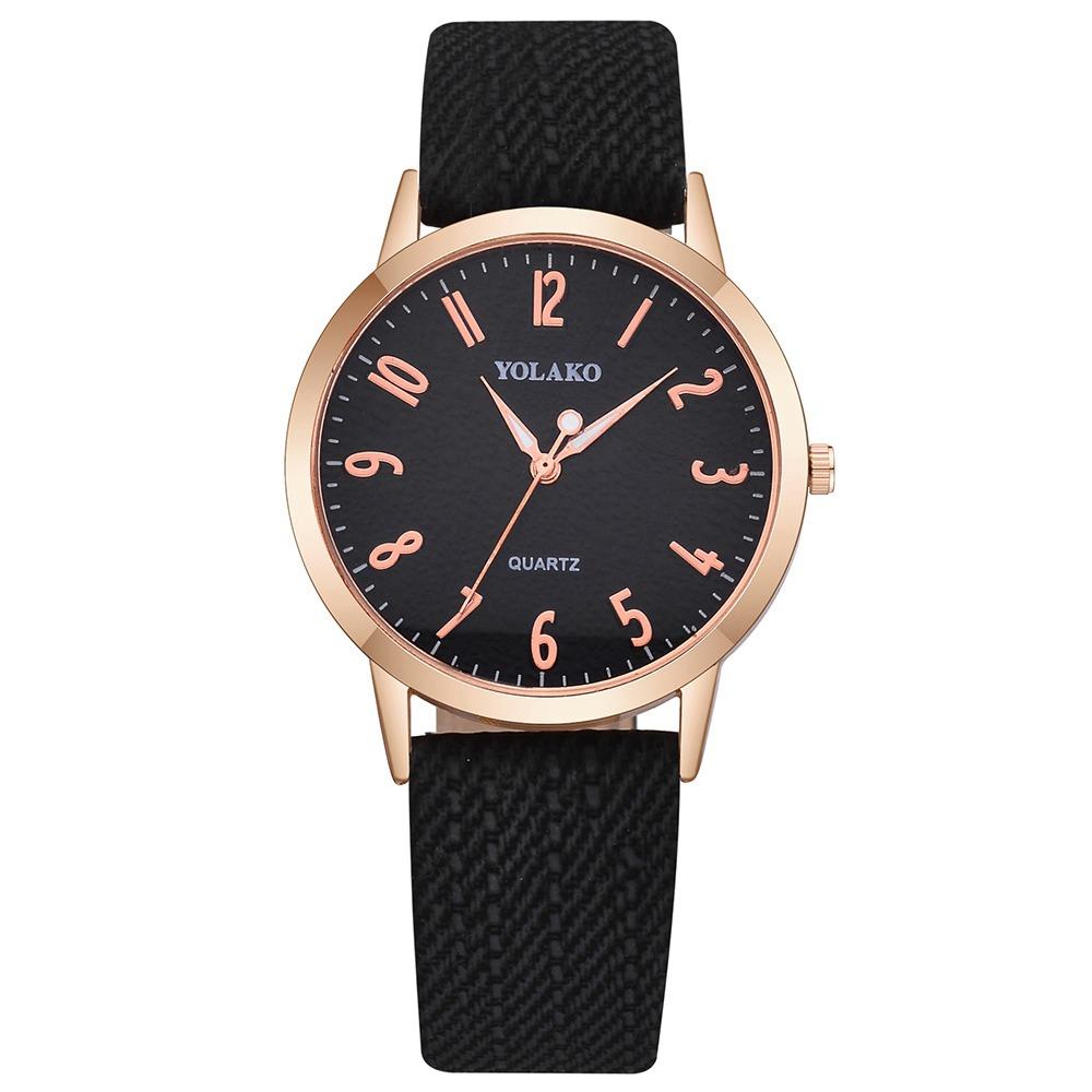 YOLAKO YK41 Women Quartz Watch Black