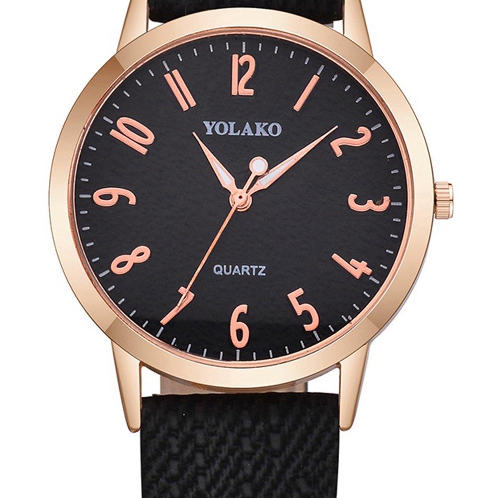 YOLAKO YK41 Women Quartz Watch Black