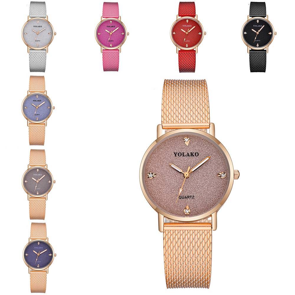 YOLAKO YK59 Women Quartz Watch Silver