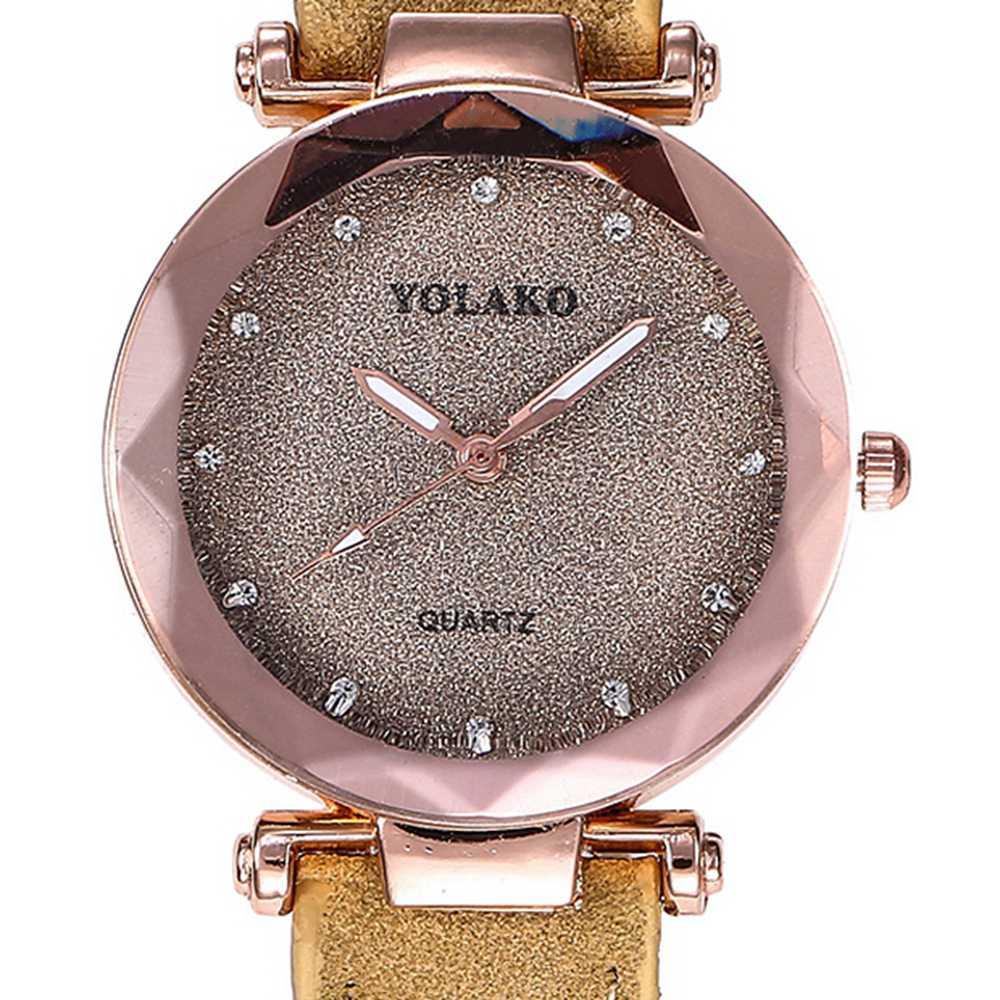 YOLAKO YL02 Women Casual Quartz Watch Beige