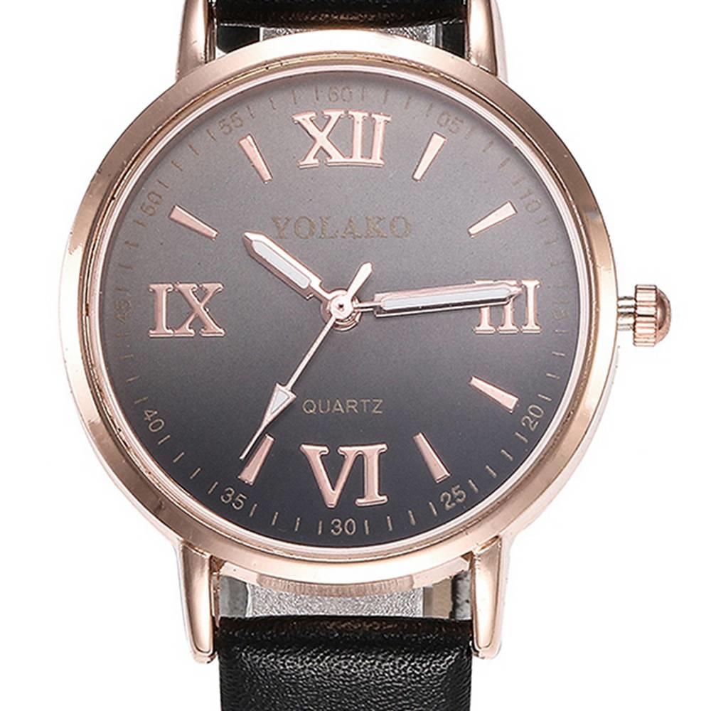 YOLAKO YL01 Women Casual Quartz Watch Black