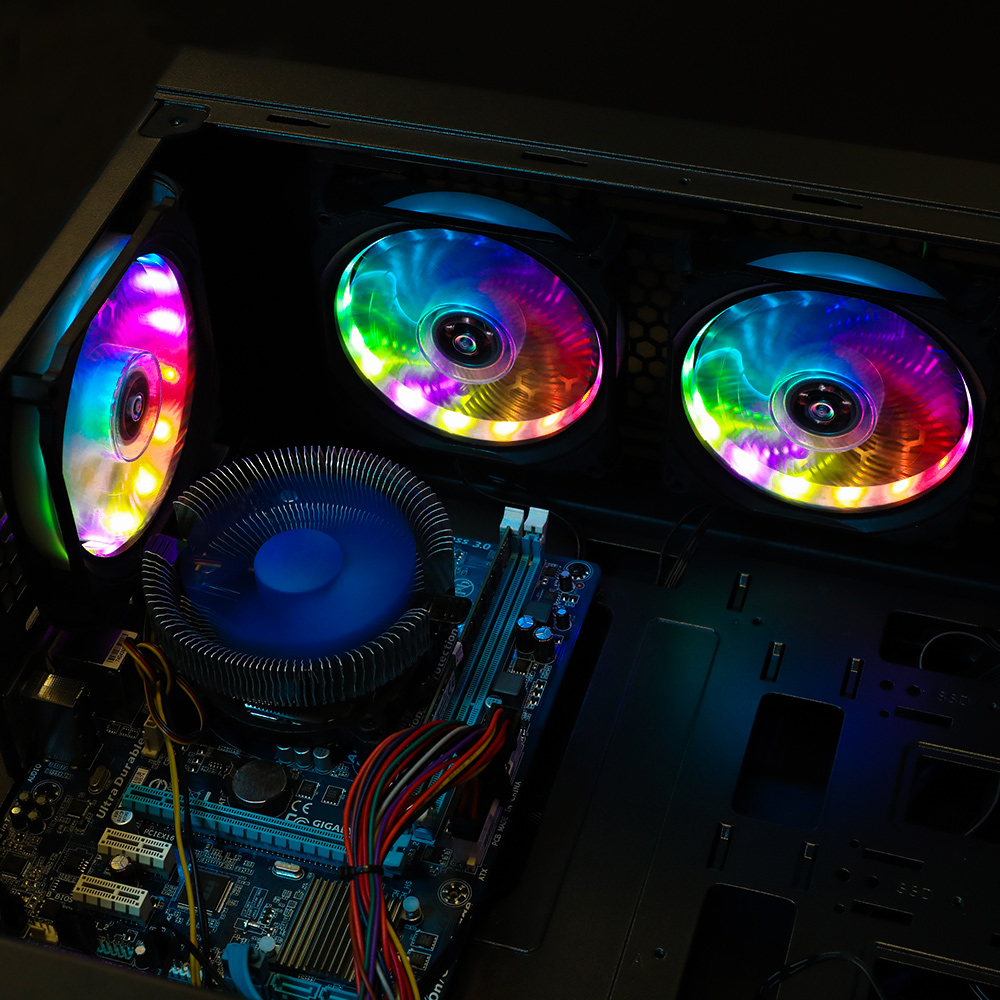 Tronsmart TF12 RGB 120mm PWM Cooling Fan with Controller