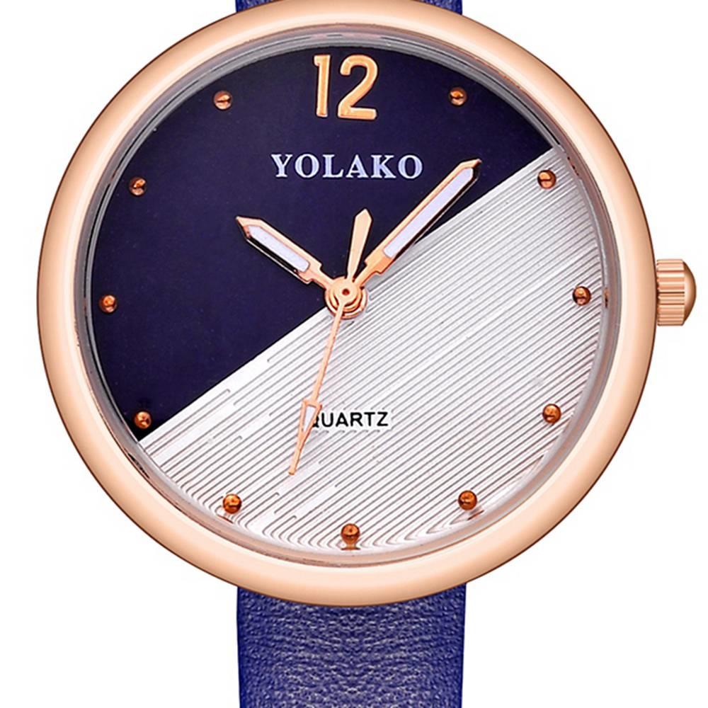 YOLAKO YK60 Women Quartz Watch Dark Blue