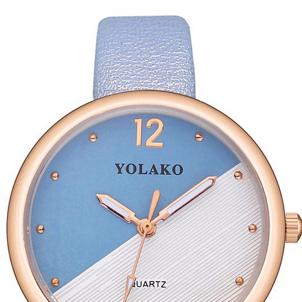 YOLAKO YK60 Women Quartz Watch Light Blue