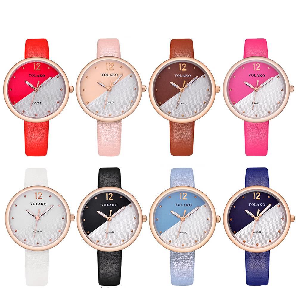 YOLAKO YK60 Women Quartz Watch Light Blue