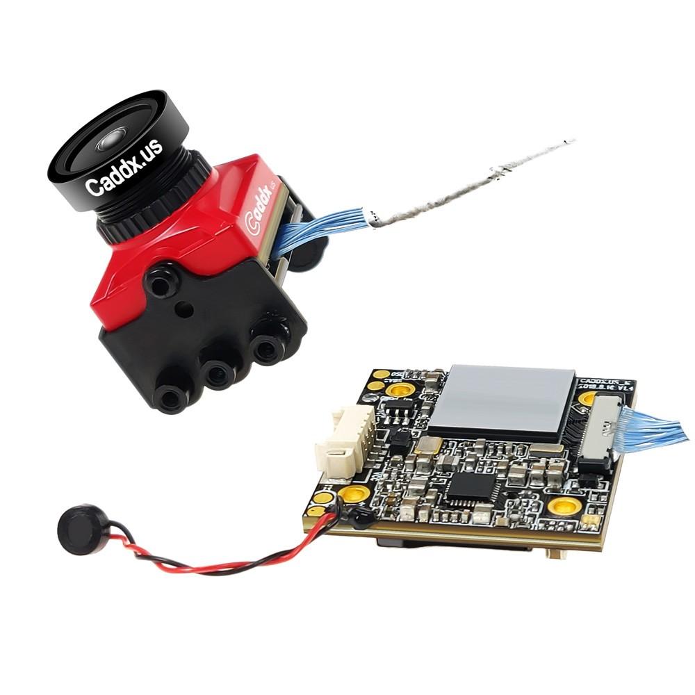 Caddx Turtle V2 Super WDR OSD 1080P 60FPS FPV Camera Red