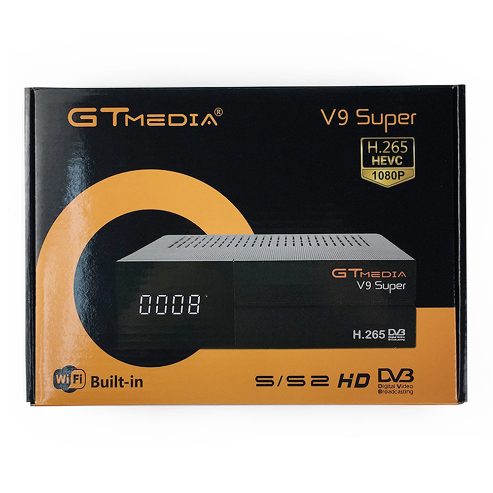 GTMEDIA V9 Super DVB-S2 TV Box H.265 WiFi CCCAM
