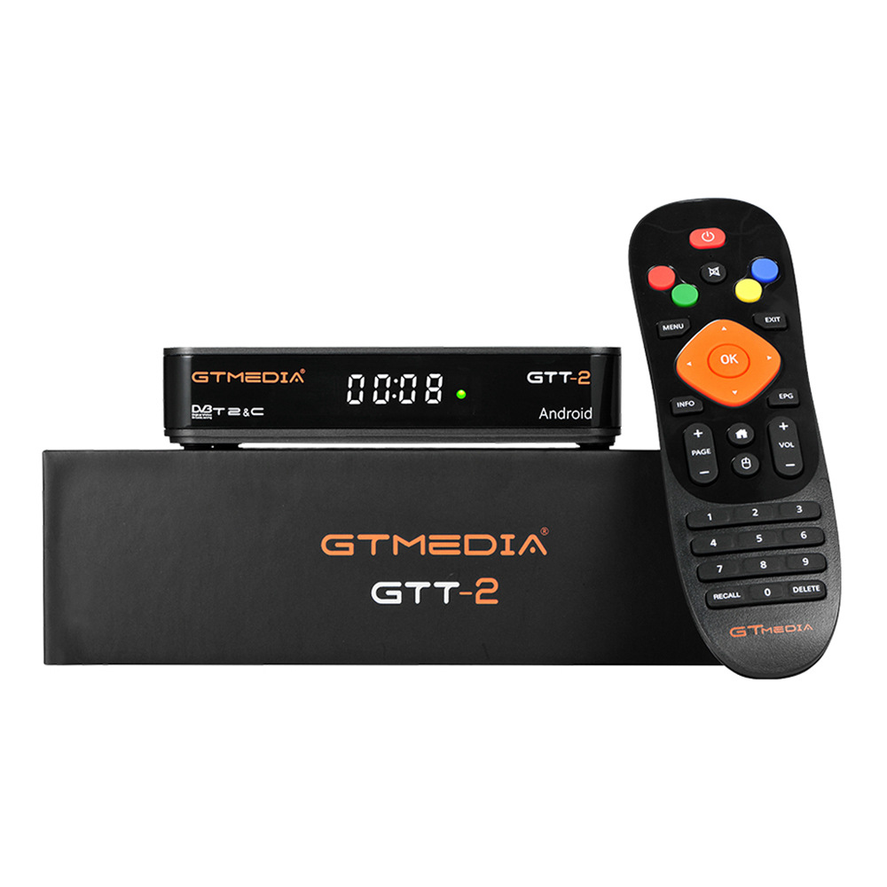 GTMEDIA GTT2 DVB-T/T2/Cable(J83.A/B/C)/ISDBT S905D TV Box