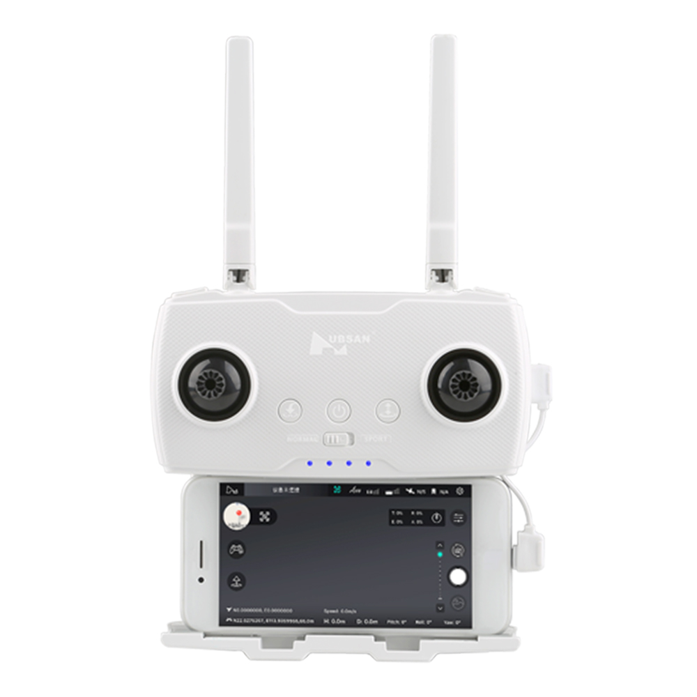 Hubsan H117S Zino WIFI FPV Foldable RC Drone RTF White