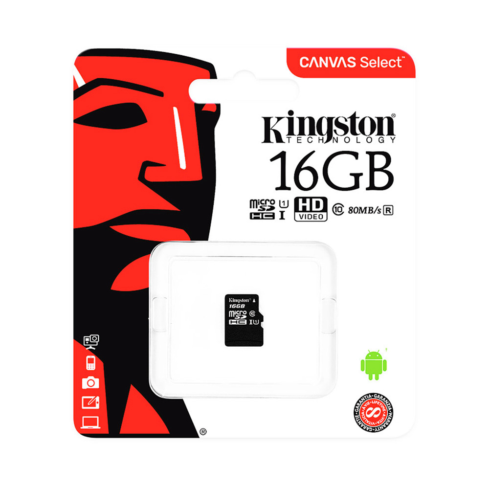 Kingston 16GB MicroSD TF Card