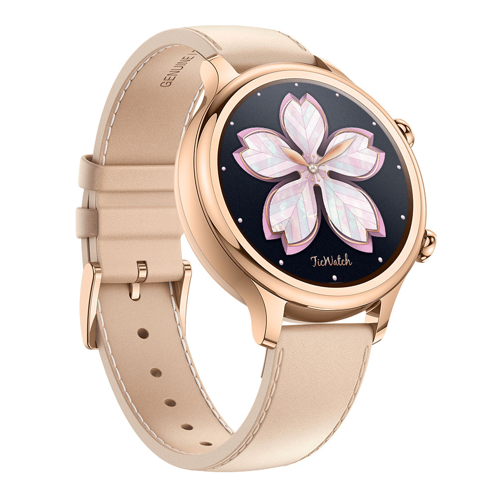 TicWatch C2 Smartwatch Wear OS by Google Rose Gold