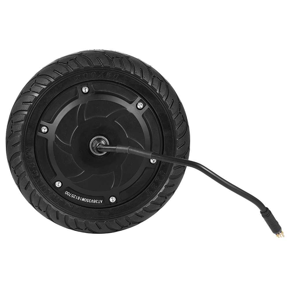 Motor And Front Wheel Kits For KUGOO S1 Electric Scooter Black