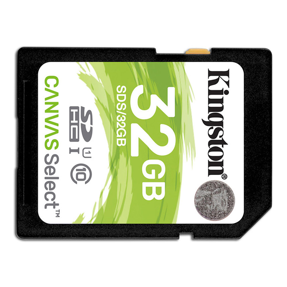 Kingston SDS Canvas Select 32GB MicroSD TF Card