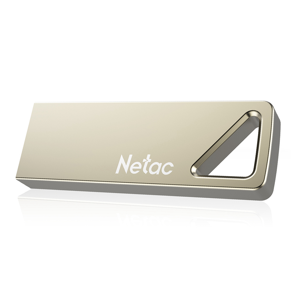 Netac U326 32GB Waterproof Metal USB2.0 Flash Drive Golden