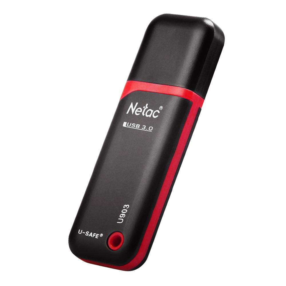 Netac U903 64GB USB 3.0 Flash Drive Black