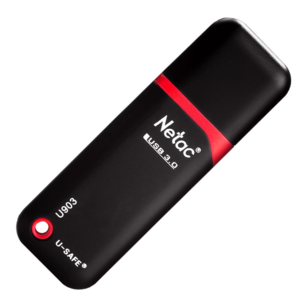 Netac U903 64GB USB 3.0 Flash Drive Black