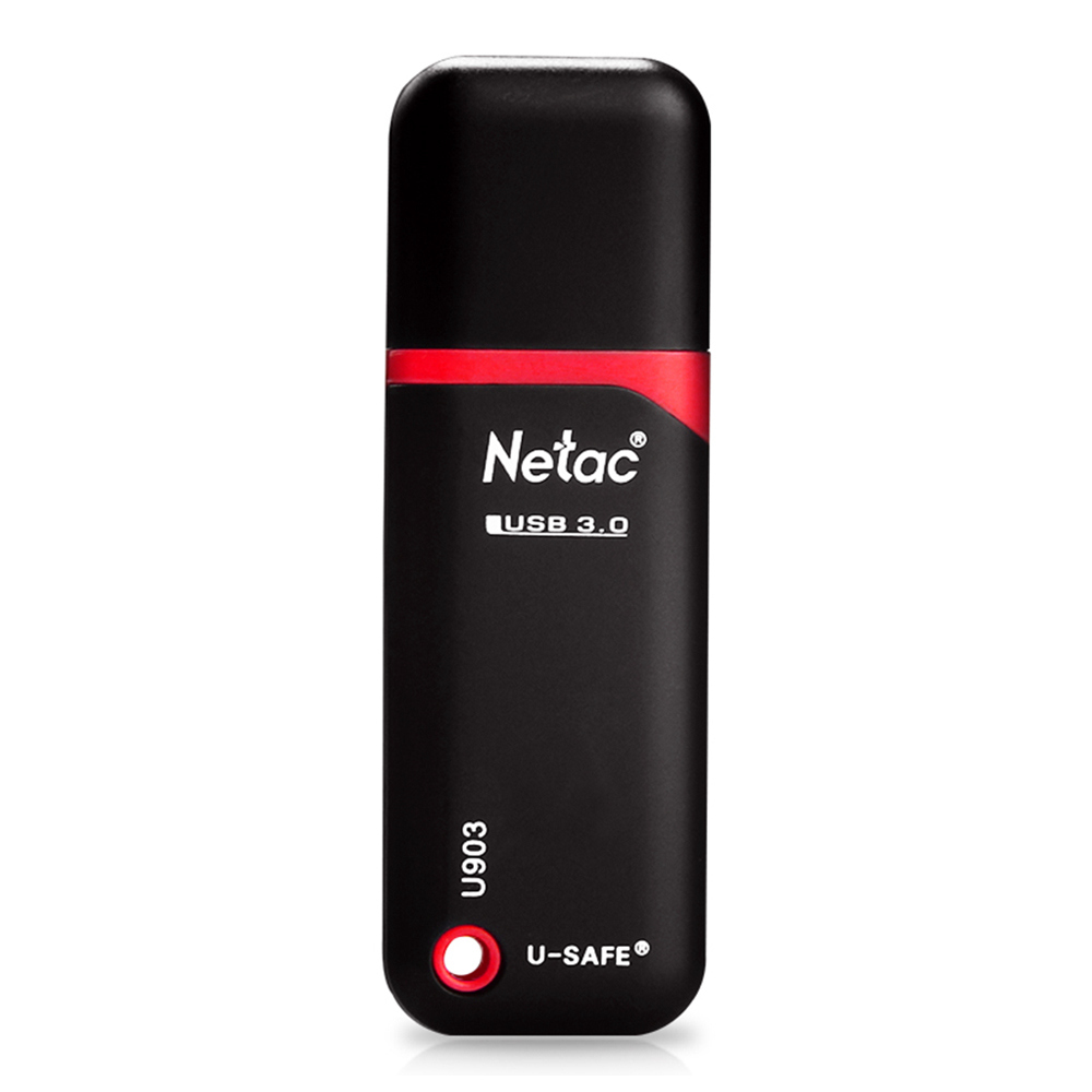Netac U903 64GB USB 3.0 Flash Drive Black